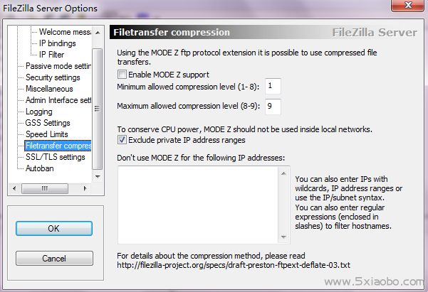 FileZilla Server 配置_passive mode setting-CSDN博客
